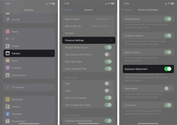 iPhone Camera Exposure: How to Brighten or Darken Photos – iGeeksBlog