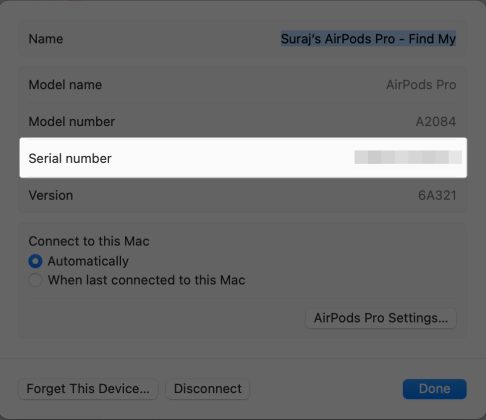 How to find AirPods Pro serial number: 3 Quick ways! - iGeeksBlog