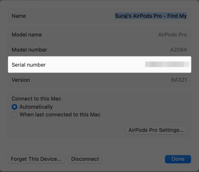 How to find AirPods Pro serial number: 3 Quick ways! – iGeeksBlog