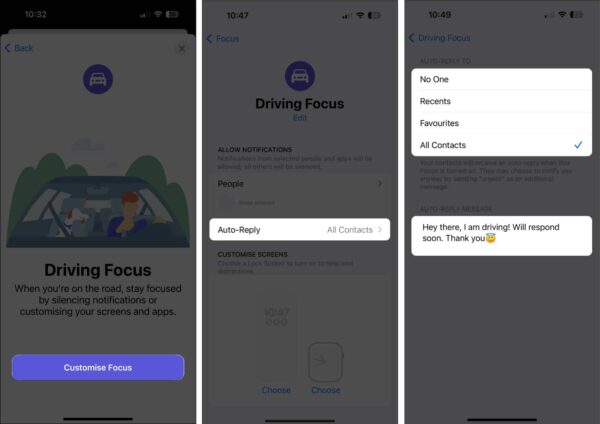 How to auto-reply to text messages on iPhone - iGeeksBlog