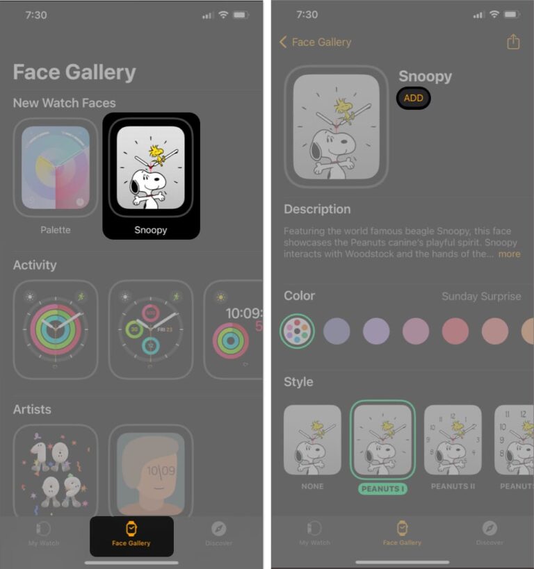 How to add and customize Snoopy watch face on your Apple Watch – iGeeksBlog