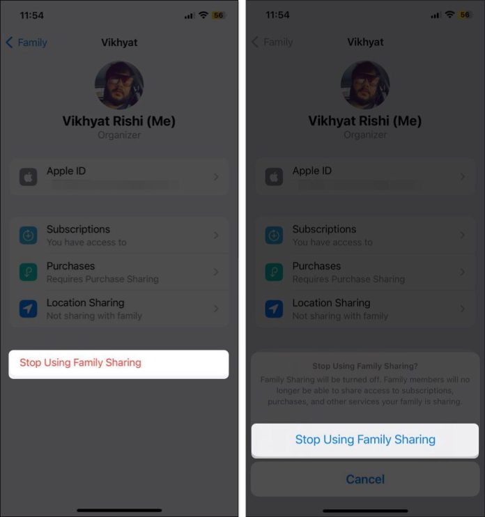 How to Leave Family Sharing on iPhone and iPad – iGeeksBlog