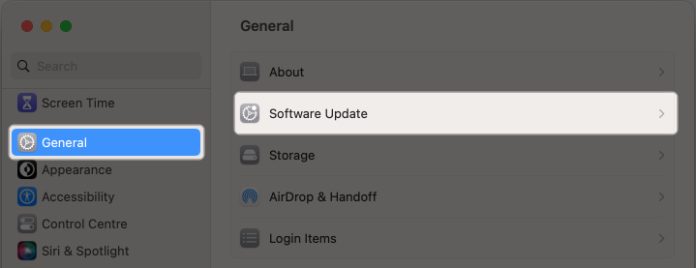 How to update Safari browser on Mac