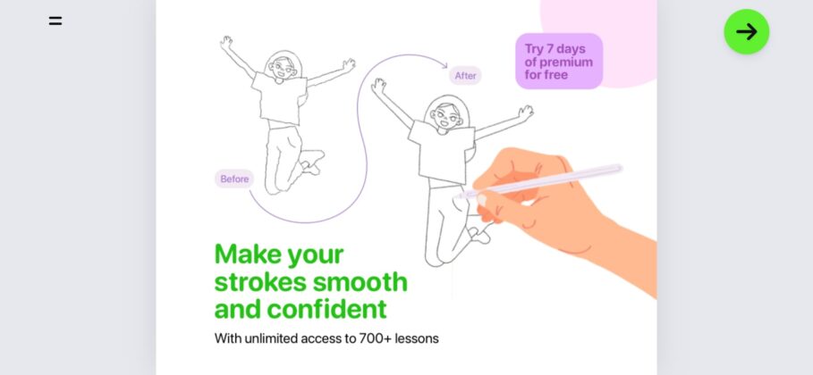 ArtWorkout: Best app to learn how to draw on iPad - iGeeksBlog