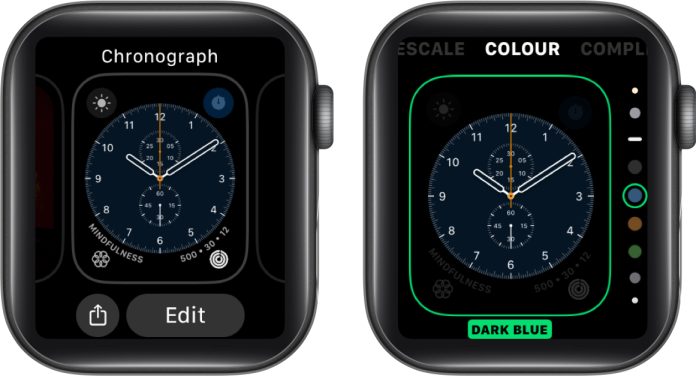 How to change and customize Apple Watch faces