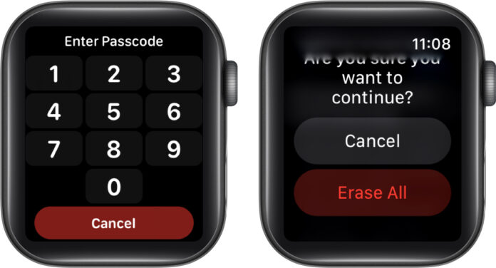 How to reset your Apple Watch to factory settings