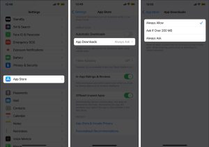 How to download apps larger than 200MB over cellular data on iPhone and ...