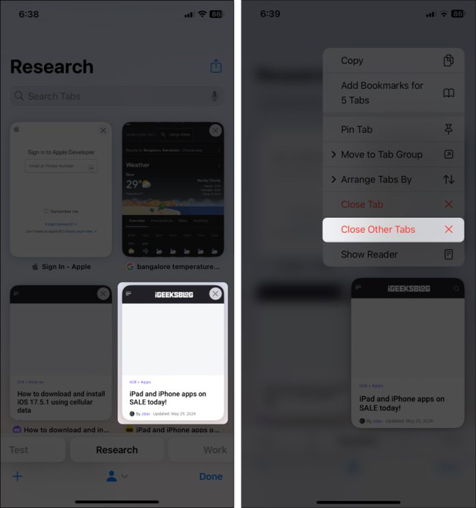 How to close all your Safari tabs on iPhone and iPad at once