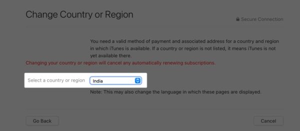 How to change your App Store country/region?