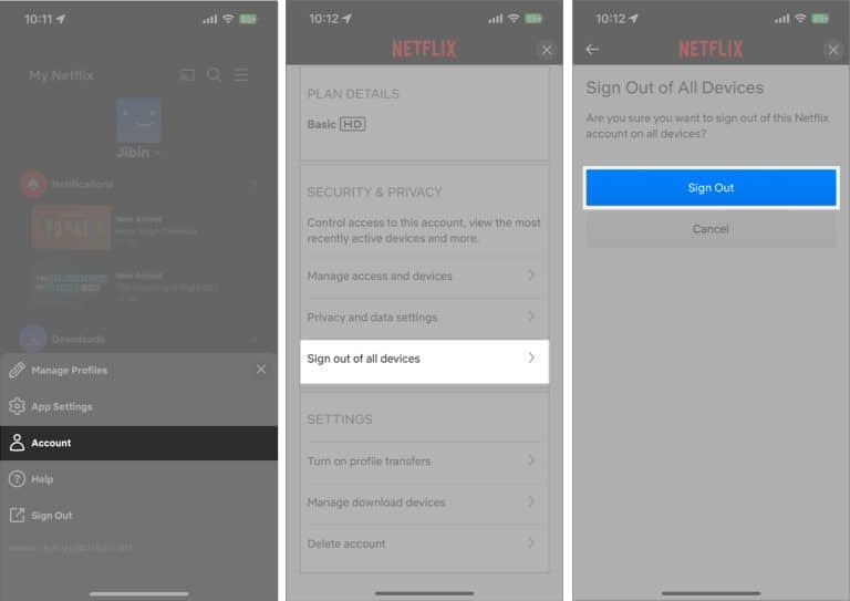How to sign out of Netflix: A step by step guide - iGeeksBlog