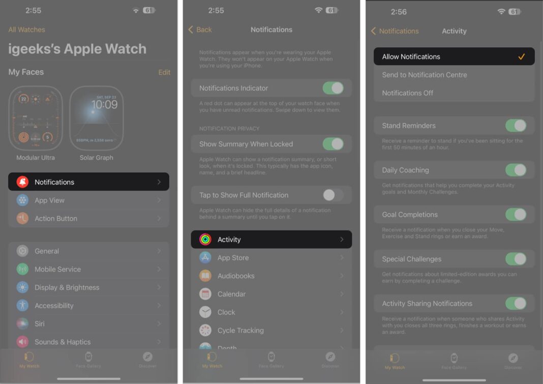 How to fix Apple Watch not getting notifications issue - iGeeksBlog