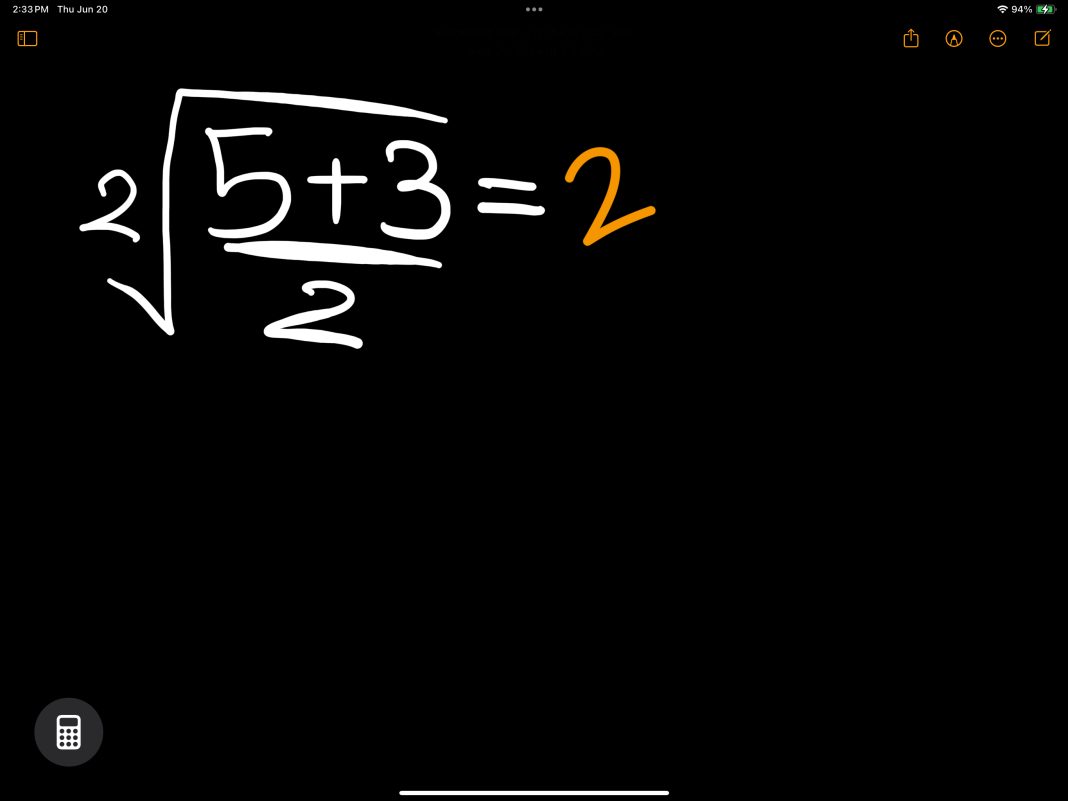 How to use iPadOS 18 Calculator app and Math notes