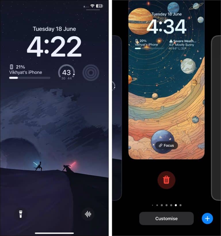 How to Customize Lock Screen in iOS 18 and iOS 17 (Ultimate Guide)