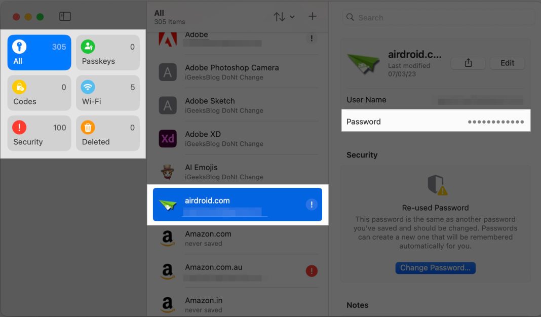 Apple Passwords App: How to Use It on iPhone, iPad, and Mac - iGeeksBlog
