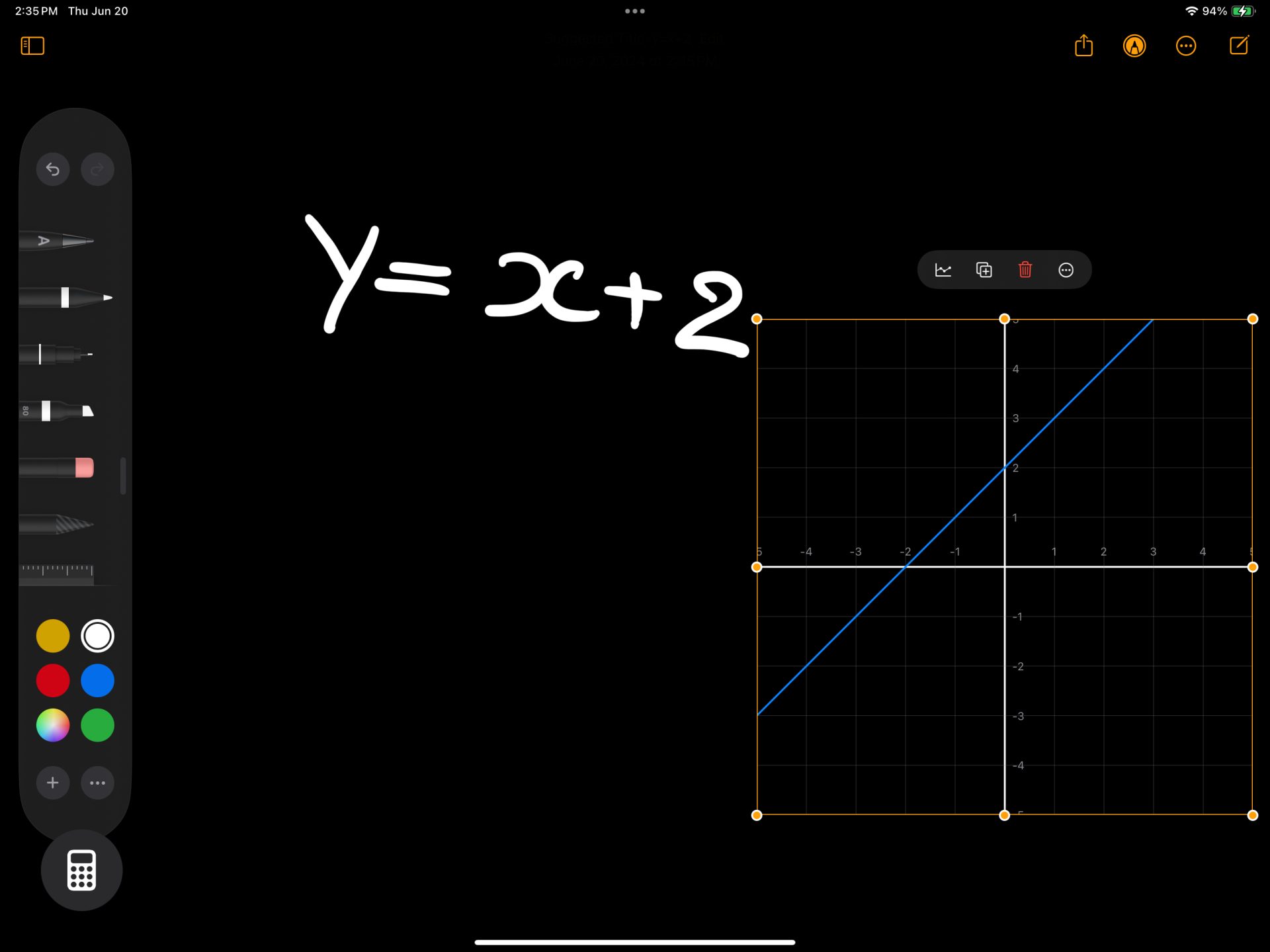 How to use iPadOS 18 Calculator app and Math notes