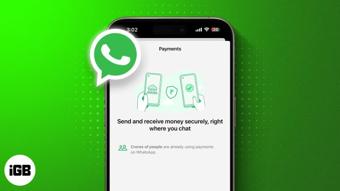 How to Set-up and Use WhatsApp Payments on iPhone – iGeeksBlog