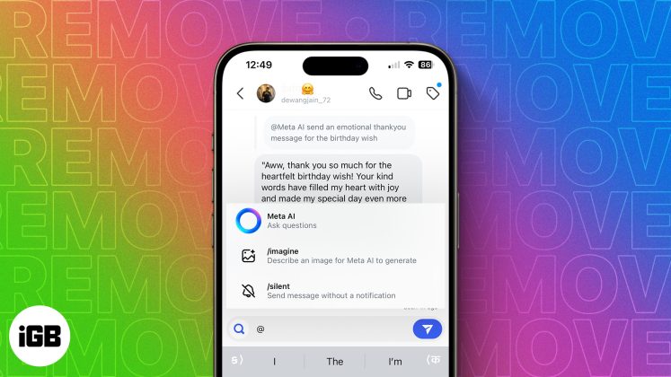 How to turn off Meta AI on WhatsApp, Instagram, and Facebook