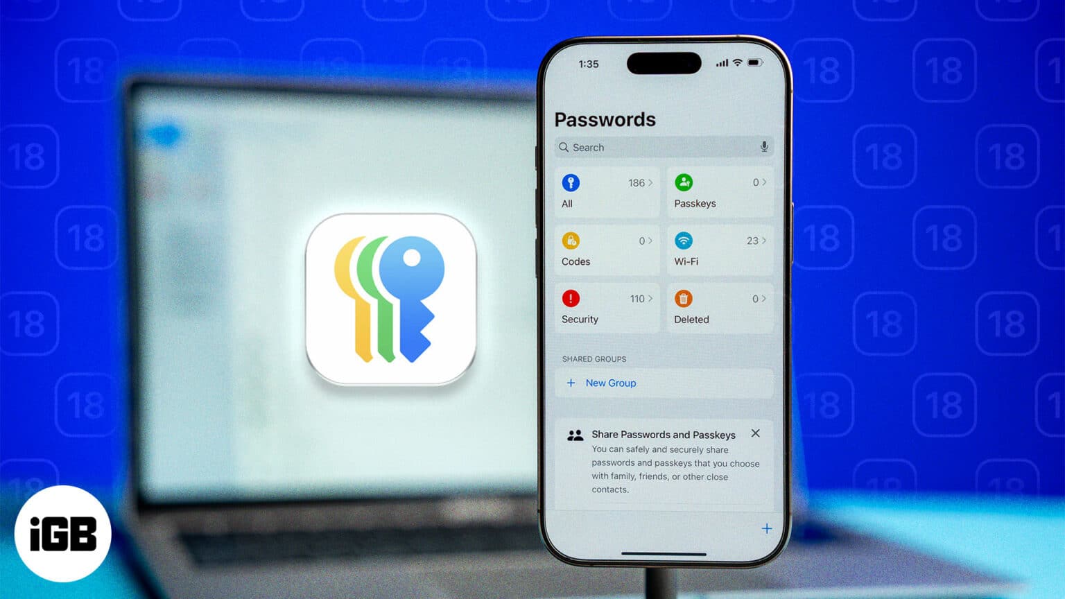 Så här använder du den nya Apple Passwords-appen på iPhone, iPad och ...