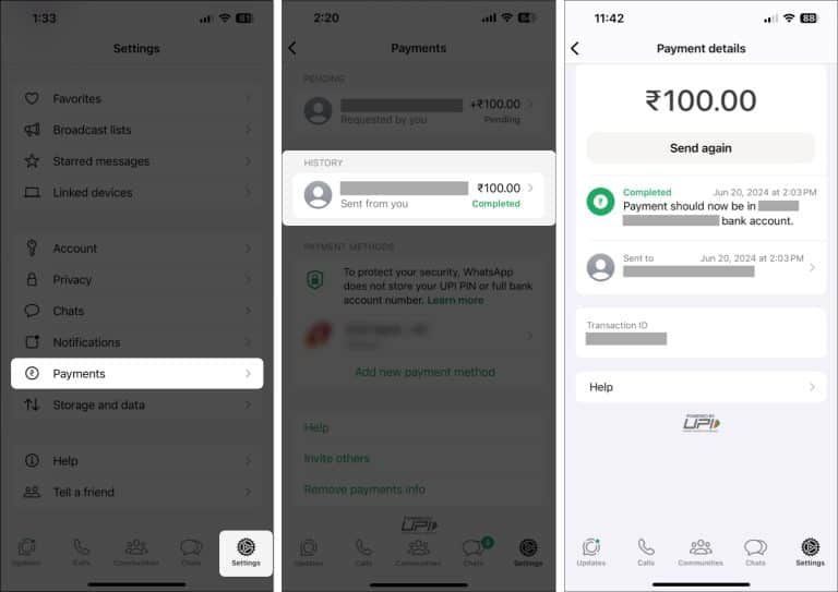How to Set-up and Use WhatsApp Payments on iPhone – iGeeksBlog