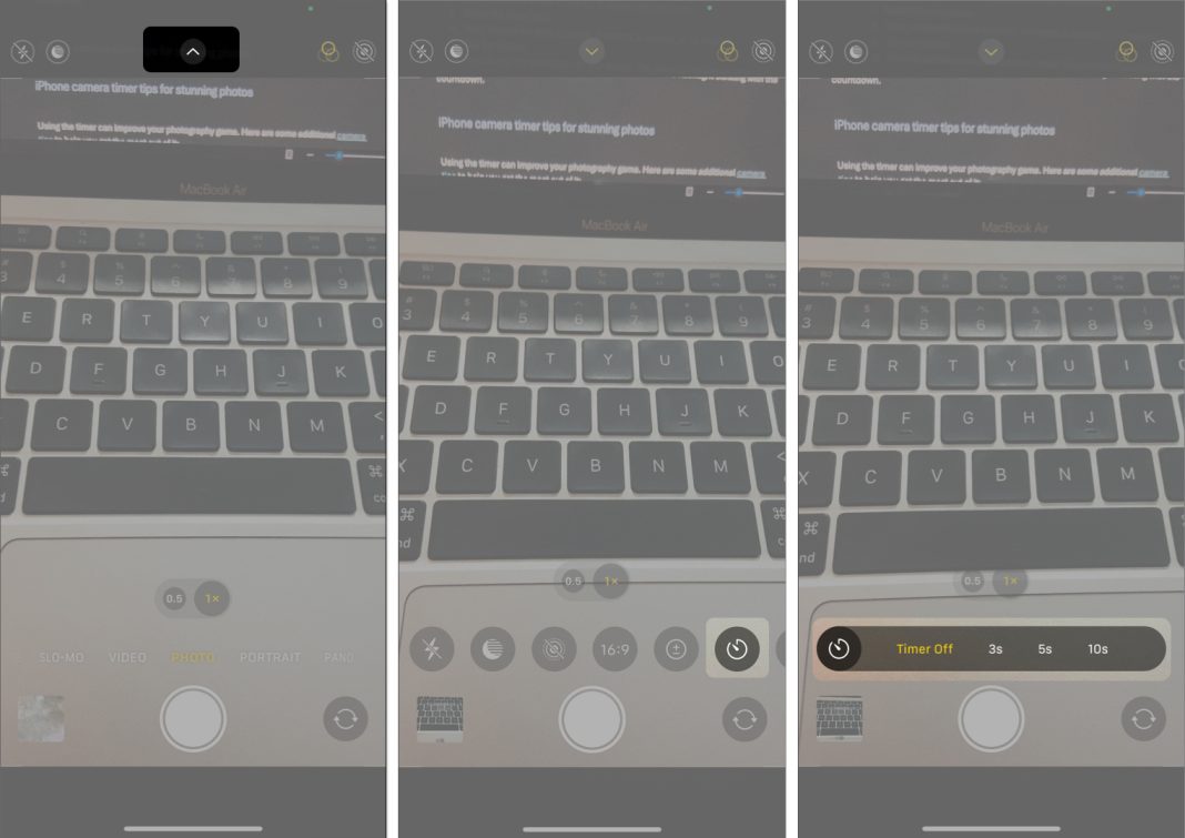 How to Use Timer on iPhone Camera – iGeeksBlog