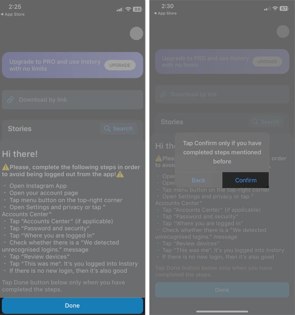 How to download Instagram stories on iPhone