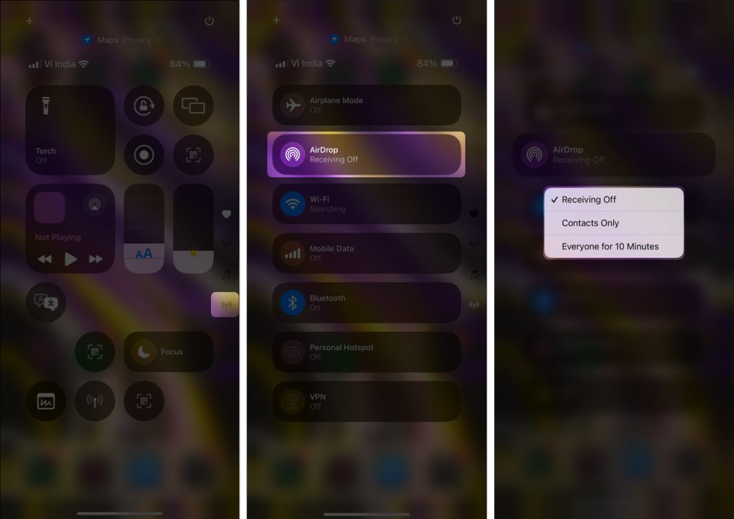 How to Use AirDrop on iPhone and iPad to Send Photos and Files - iGeeksBlog