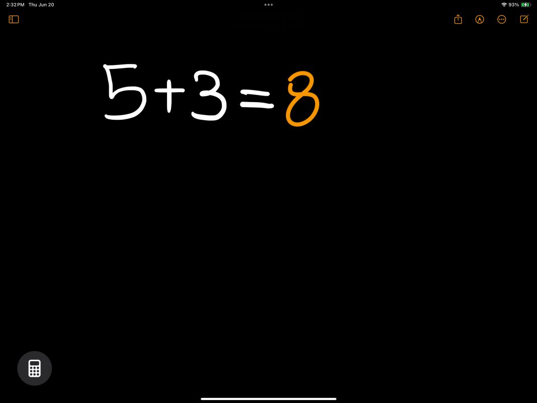 How to use iPadOS 18 Calculator app and Math notes