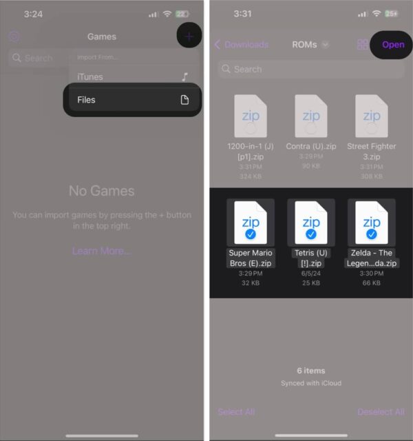 How to load and play ROMs in Delta game emulator on iPhone - iGeeksBlog