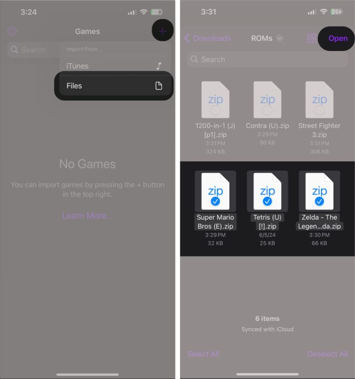How to load and play ROMs in Delta game emulator on iPhone - iGeeksBlog