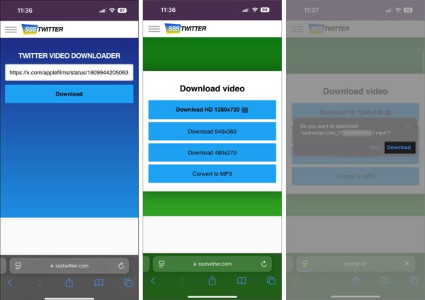 How to download X (Twitter) videos on an iPhone (2024 Guide)