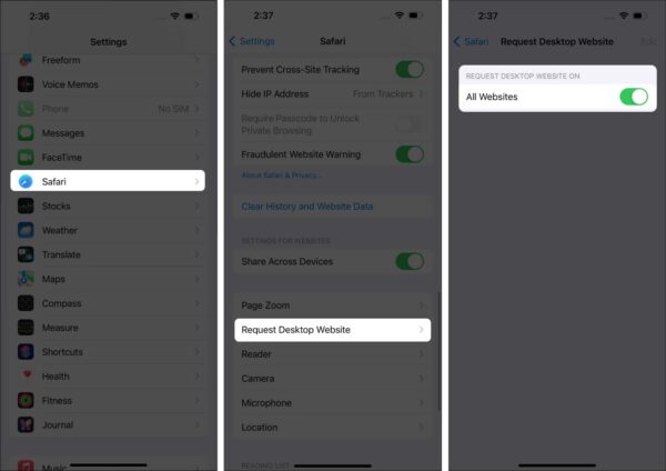 How to request a desktop site on an iPhone (Safari and Chrome) - iGeeksBlog