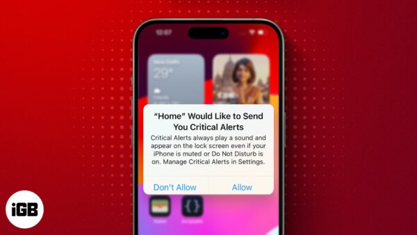 Fix iPhone Stuck on Home Would like to Send you Critical Alerts