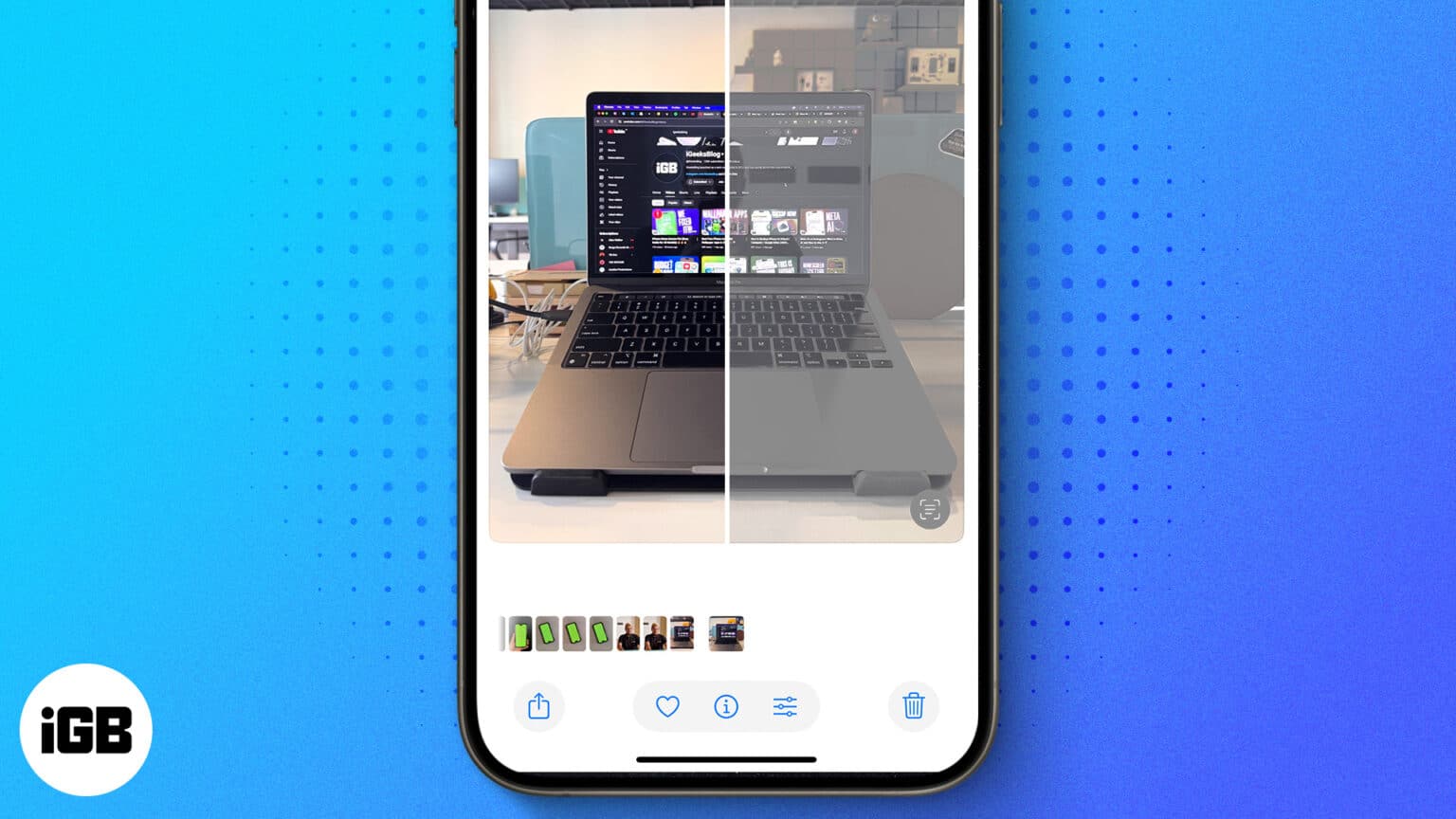 How to turn off auto-enhance photos on iPhone