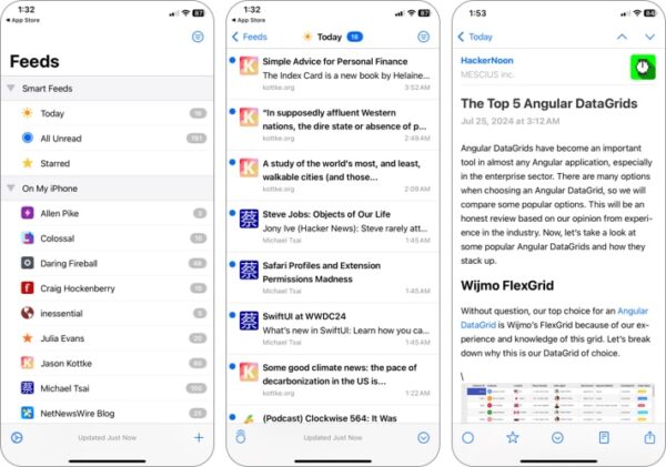 8 Best RSS Reader Apps For iPhone and iPad - iGeeksBlog