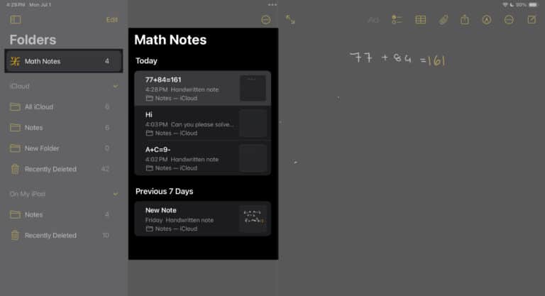 How to Use Math Notes in iPad and iPhone (iPadOS 26 Included)