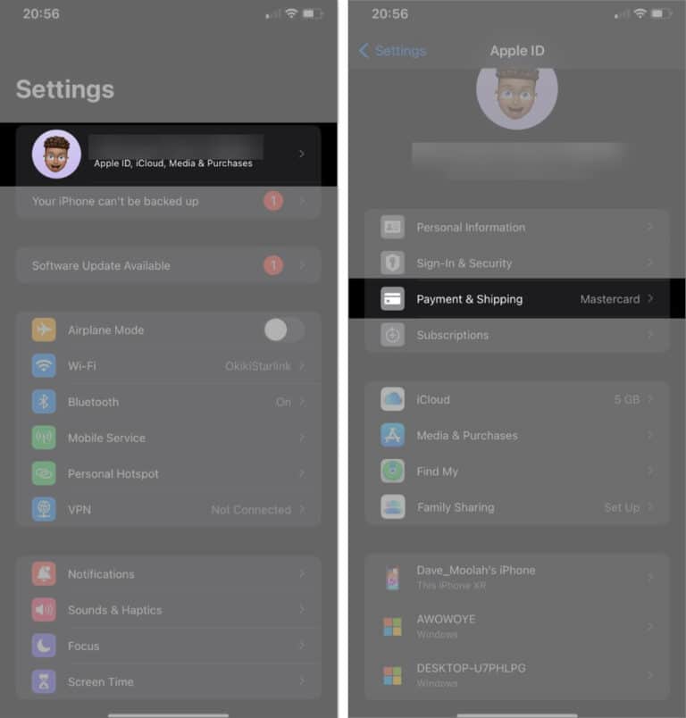 5 Easy Steps to Fix iPhone "Billing Problem" Error – iGeeksBlog