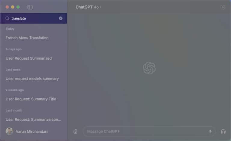 How to use the ChatGPT macOS app: A complete guide