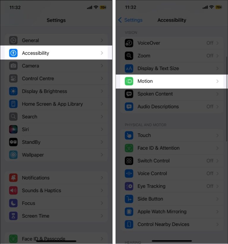 Prevent Motion Sickness Using Vehicle Motion Cues on iPhone