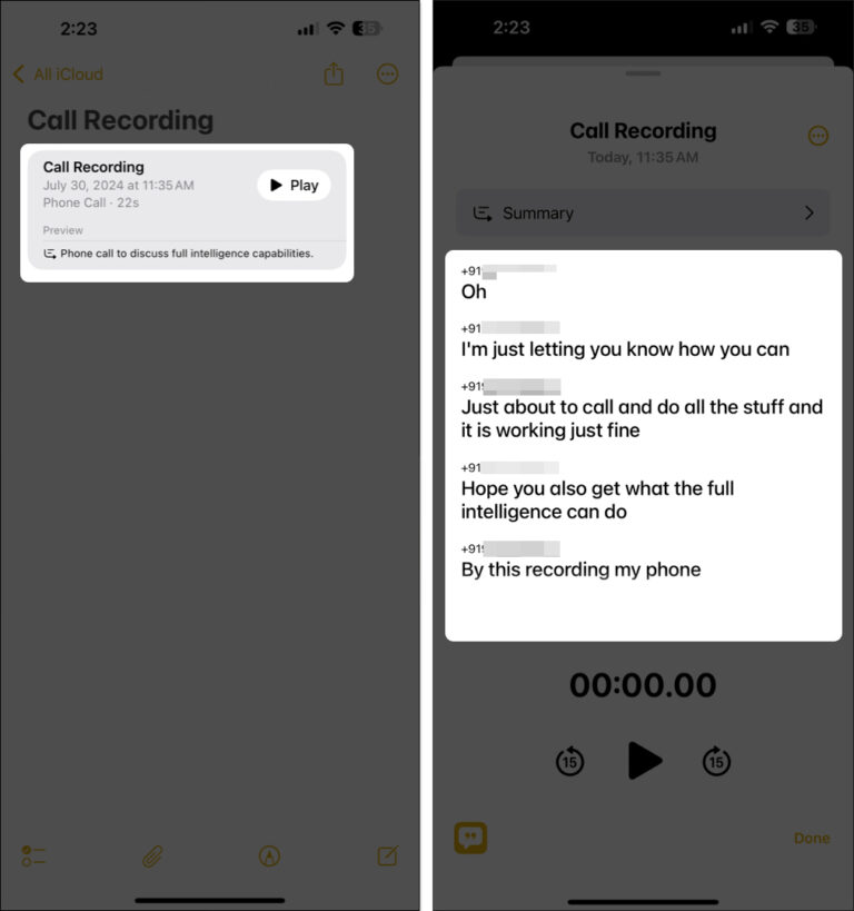How To Record and Transcribe Phone Calls With iOS 18.1