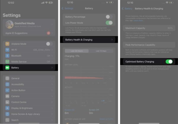 What is Optimized Battery Charging on iPhone and How to Use it ...