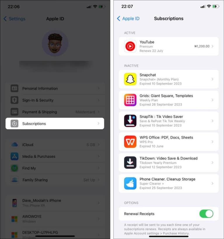 How to manage App Store subscriptions on an iPhone or iPad