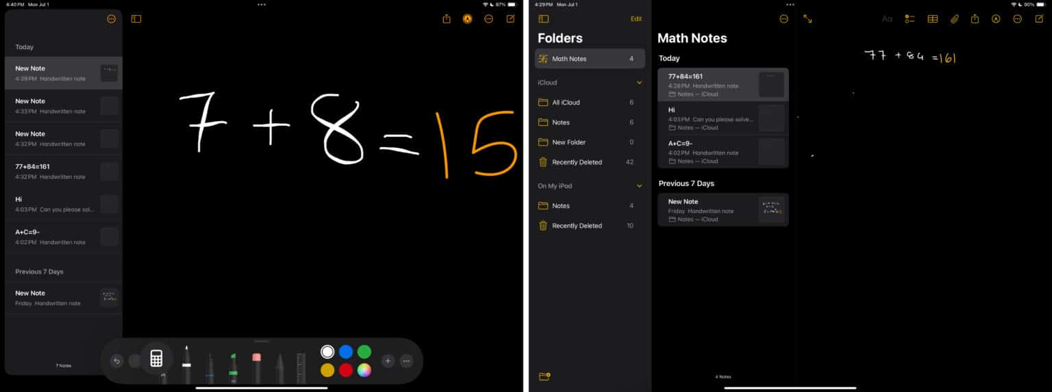 How to Use Math Notes in iPad and iPhone (iPadOS 26 Included)