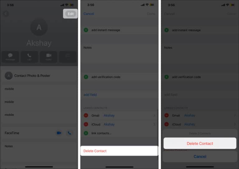 How to merge or delete duplicate contacts on an iPhone - iGeeksBlog