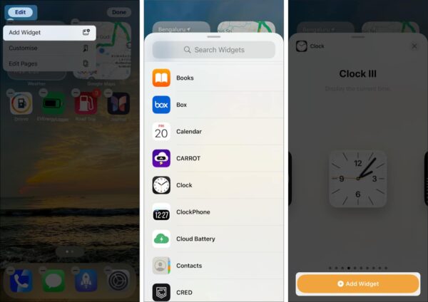 iOS 18: How to add and edit widgets on your iPhone - iGeeksBlog