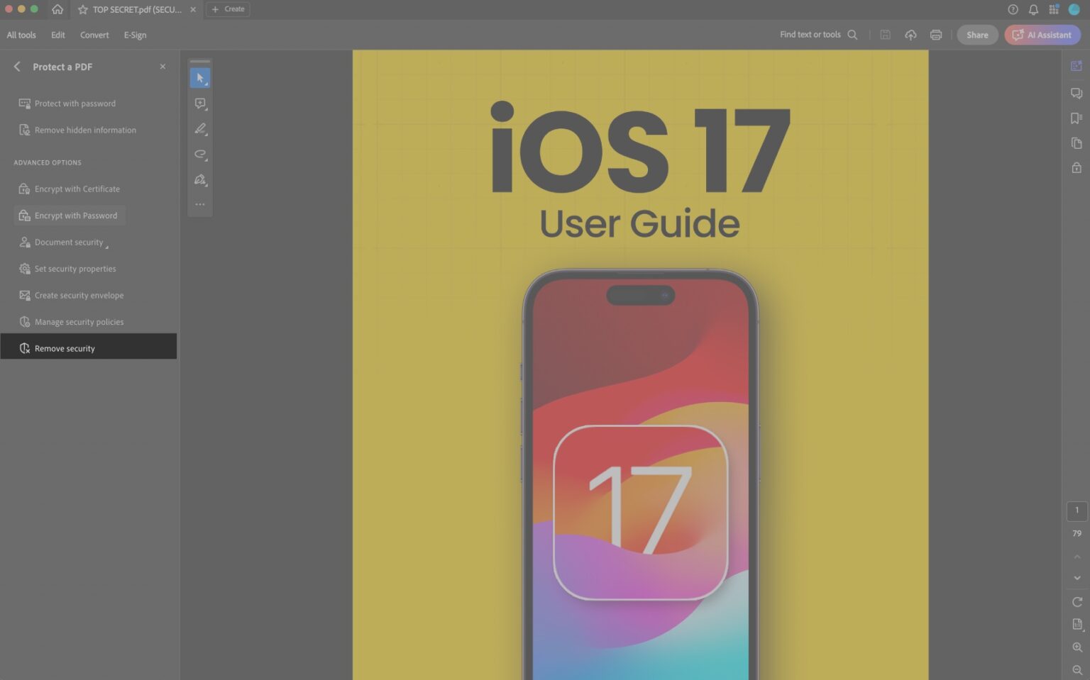 How to remove password from PDF on iPhone, iPad, and Mac - iGeeksBlog