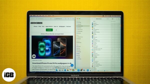 How to use split screen on Mac for multitasking
