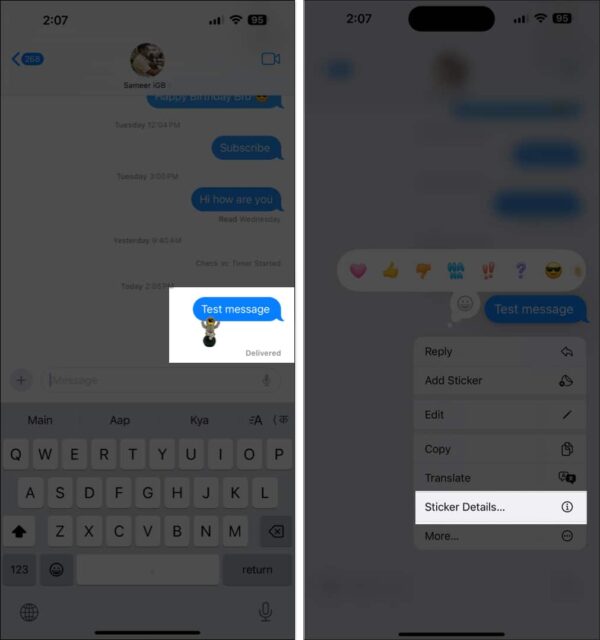 How to Use Emoji as Tapback Reactions in Messages - iGeeksBlog