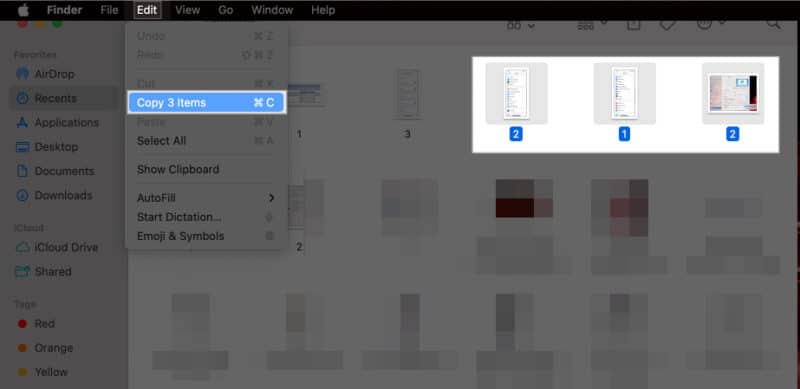 How to copy and paste on Mac