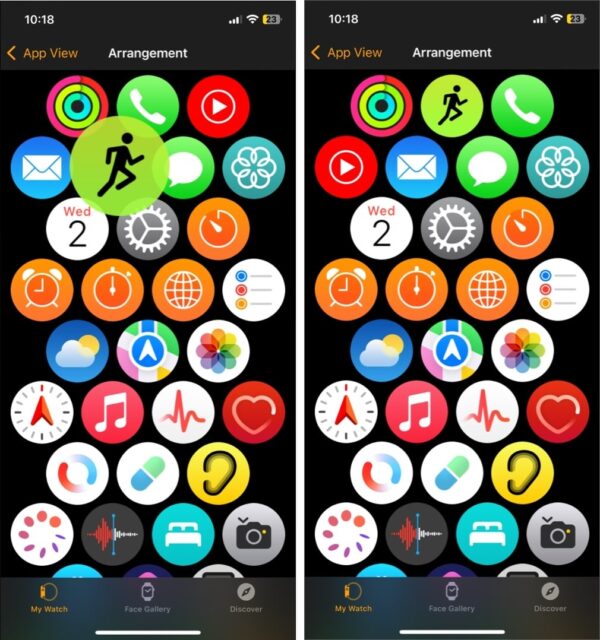 How to rearrange and organize your Apple Watch apps