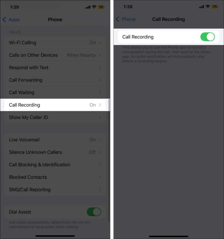 How to Fix Call Recording Not Working on iPhone - iGeeksBlog